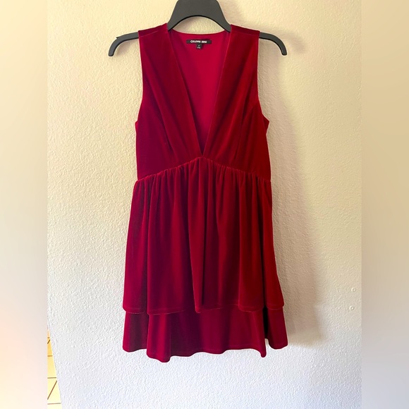 Gianni Bini | Dresses | Nwt Red Velvet Dress | Poshmark